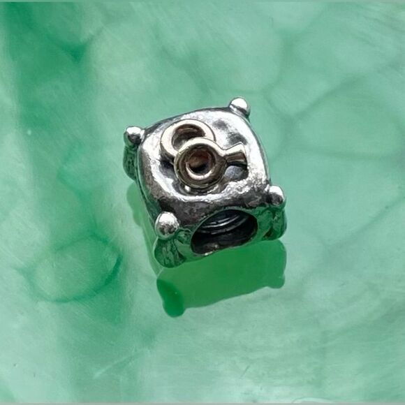 Pandora | Jewelry | Pandora Sterling Silver And Gold Wedding Daycharm ...